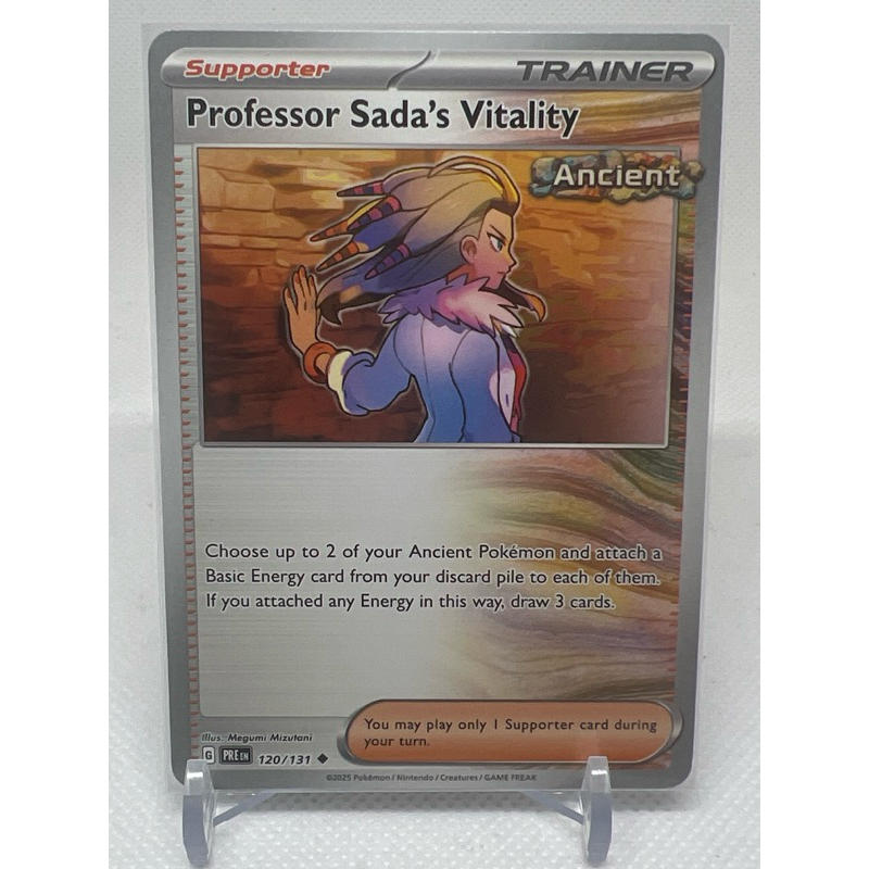 Professor Sadas Vitality - 120/131 - Prismatic Evolutions - Pokemon TCG ...
