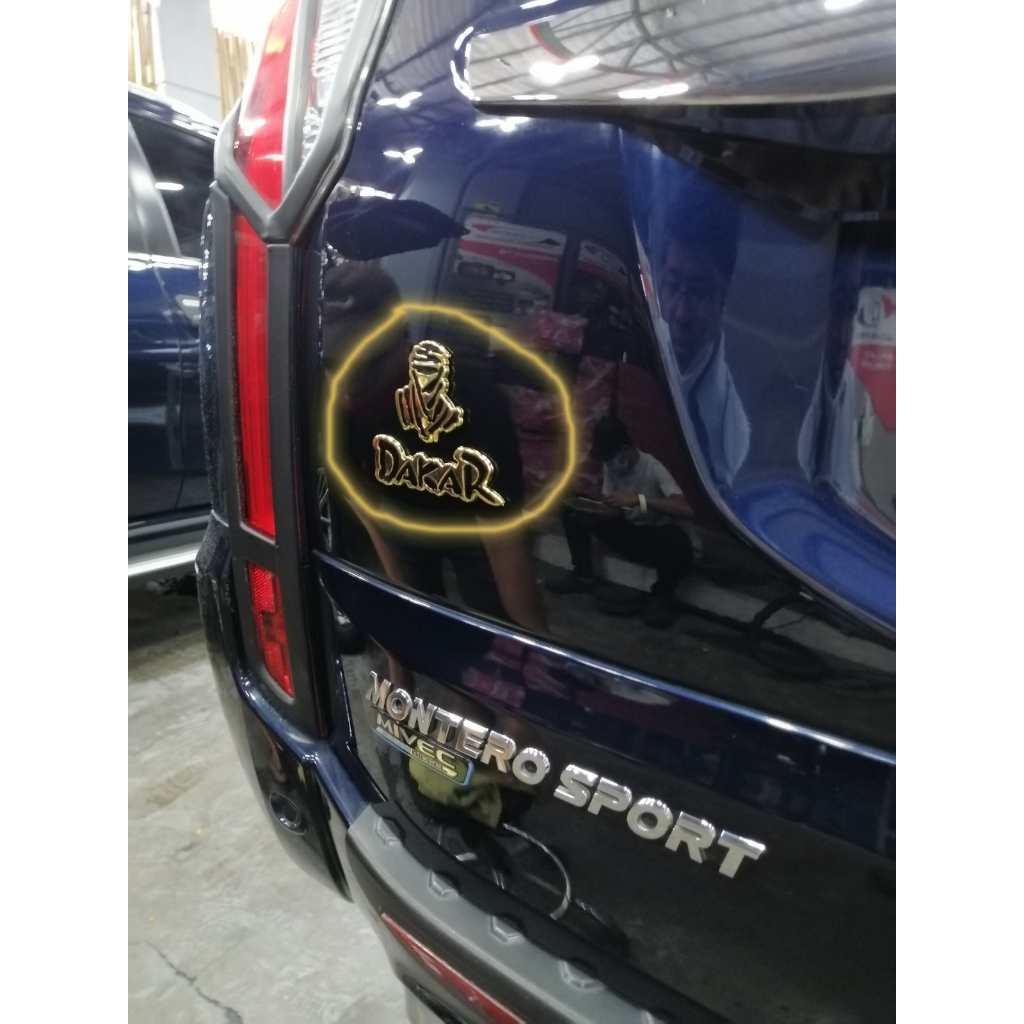 DAKAR Car Badge Metal Emblem (NEW - 2025) | Shopee Philippines