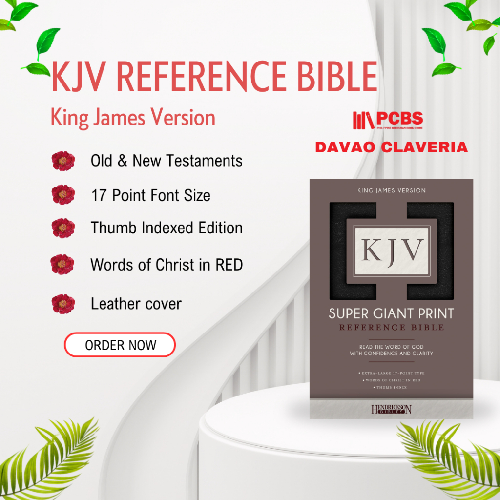 KJV SUPER GIANT PRINT REFERENCE BIBLE KJV GOLD EDGE BROWN FLEXISOFT ...
