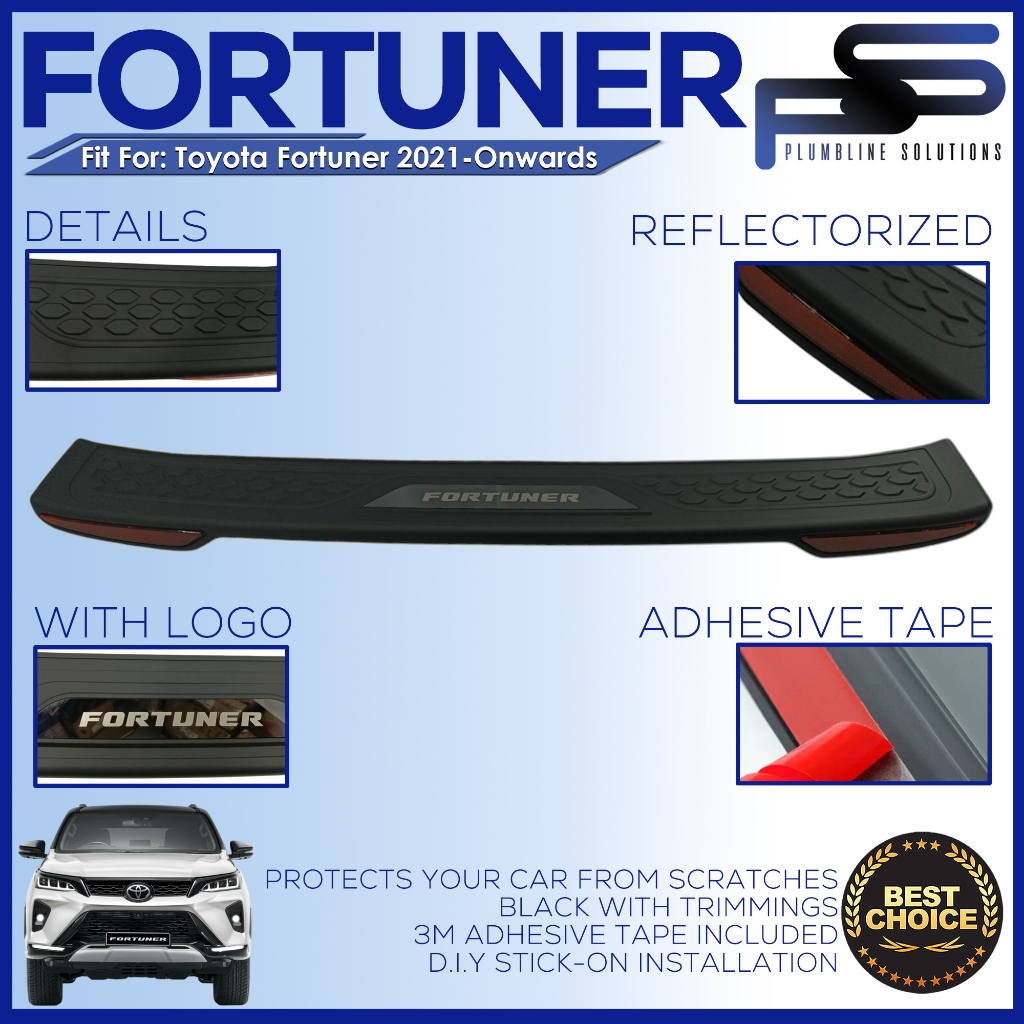 Rear Bumper Cover Toyota Fortuner 2005- 2015/2016 - 2020/ 2021- 2025 ...