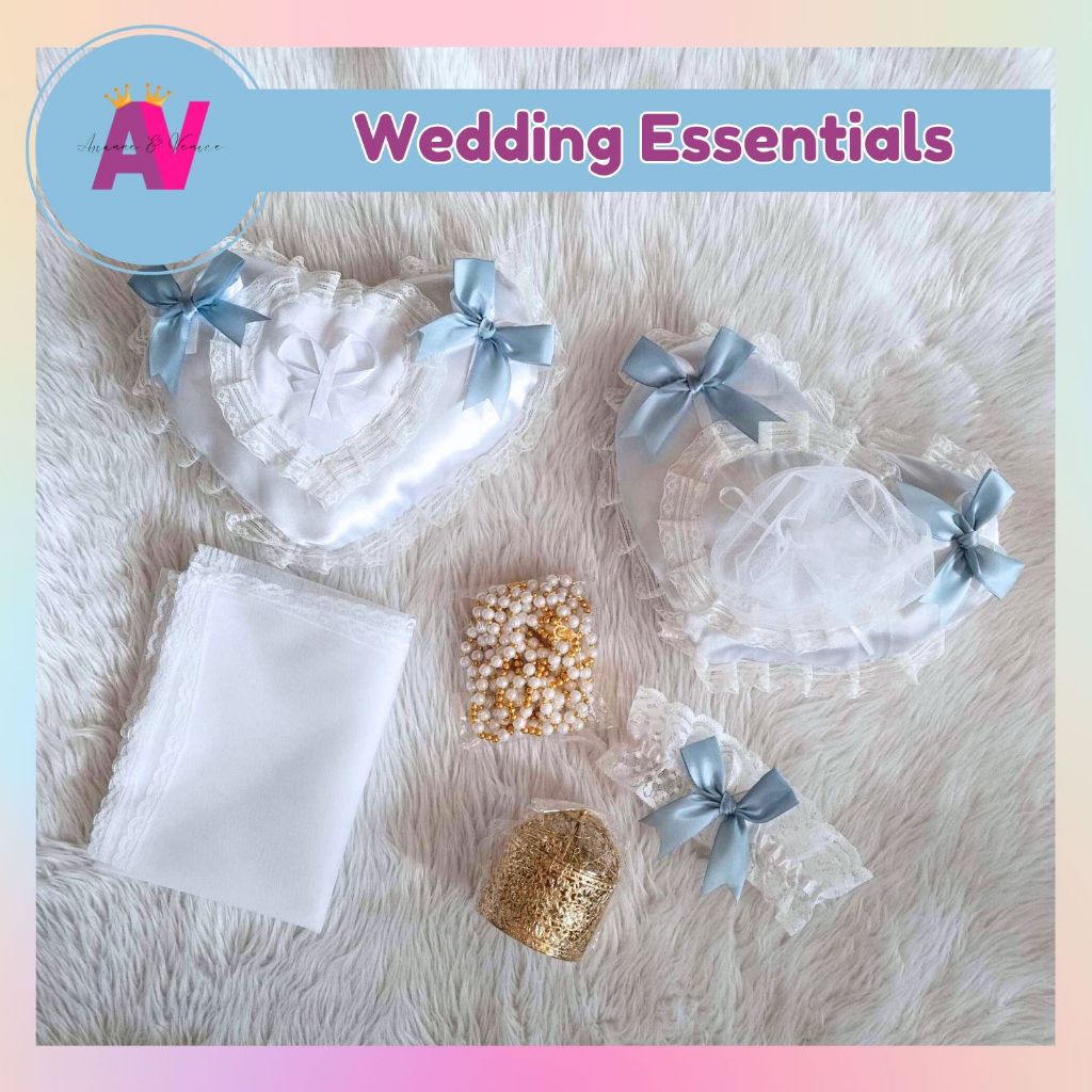 Wedding Essentials Church Wedding Civil Wedding Dusty Blue Rust Pink ...