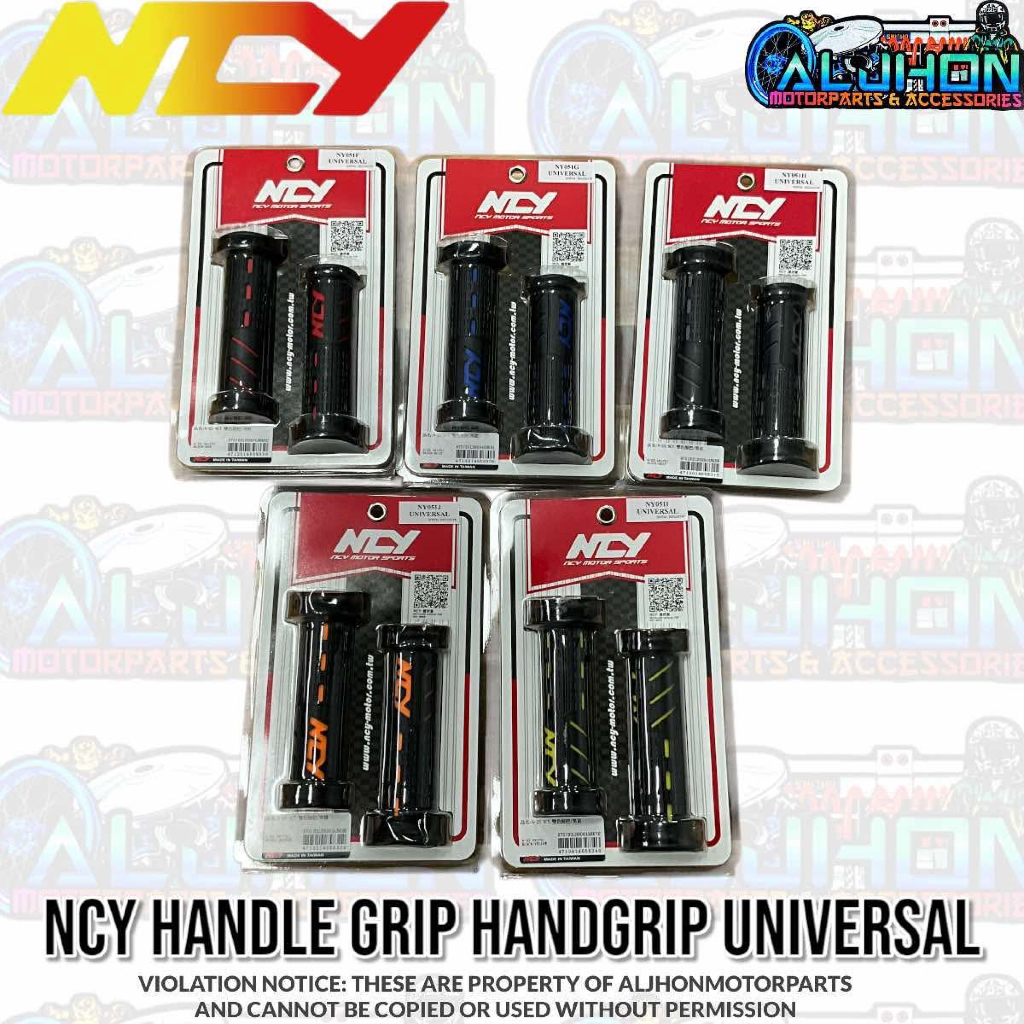 NCY HANDLE GRIP HANDGRIP UNIVERSAL GRAY/ORANGE/RED/BLUE/YELLOW | Shopee ...