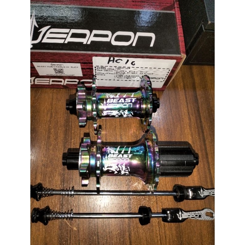 WEAPON HUB BEAST OILSLICK 32H 5 PAWLS QR | Shopee Philippines