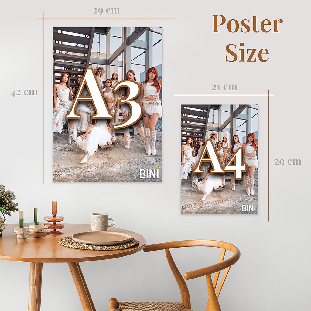 Bini Inspired Collectible Posters | Shopee Philippines