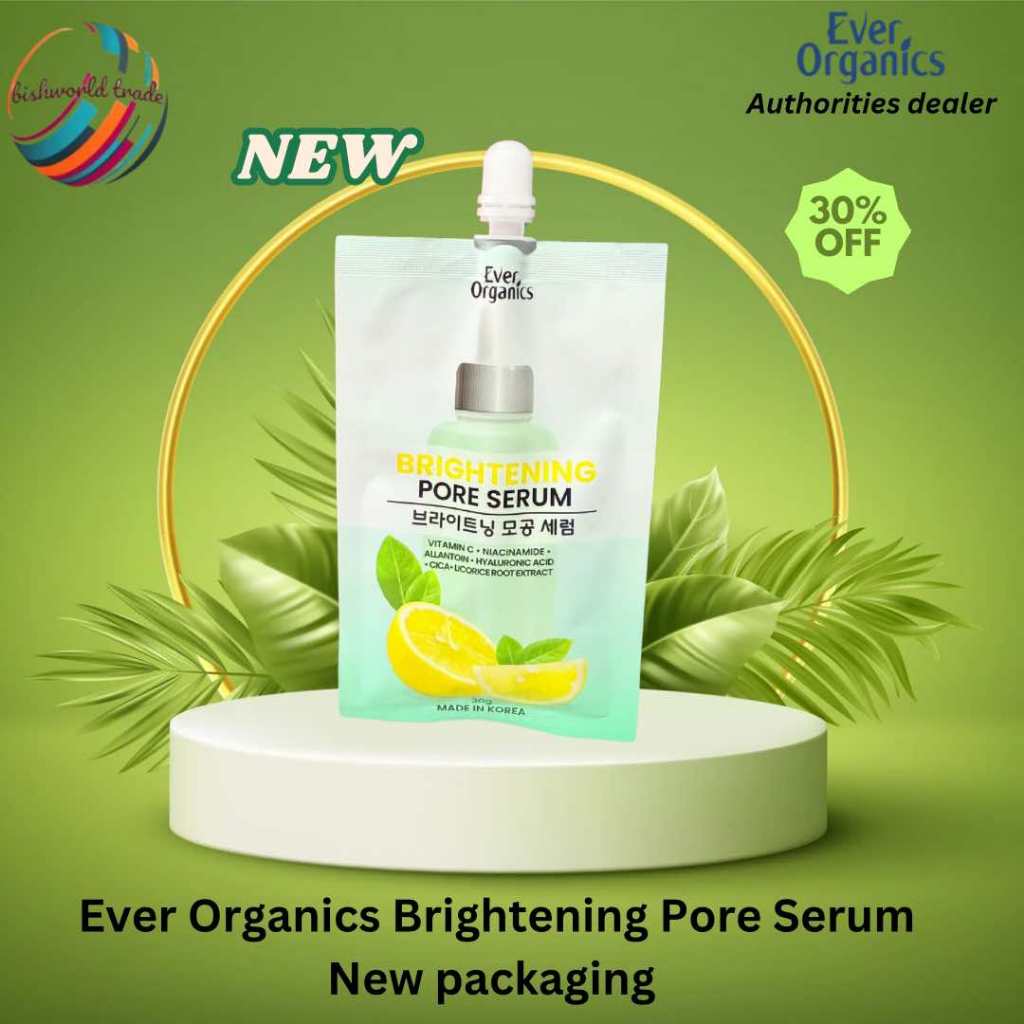 Ever Organics Brightening Pore Serum | Shopee Philippines