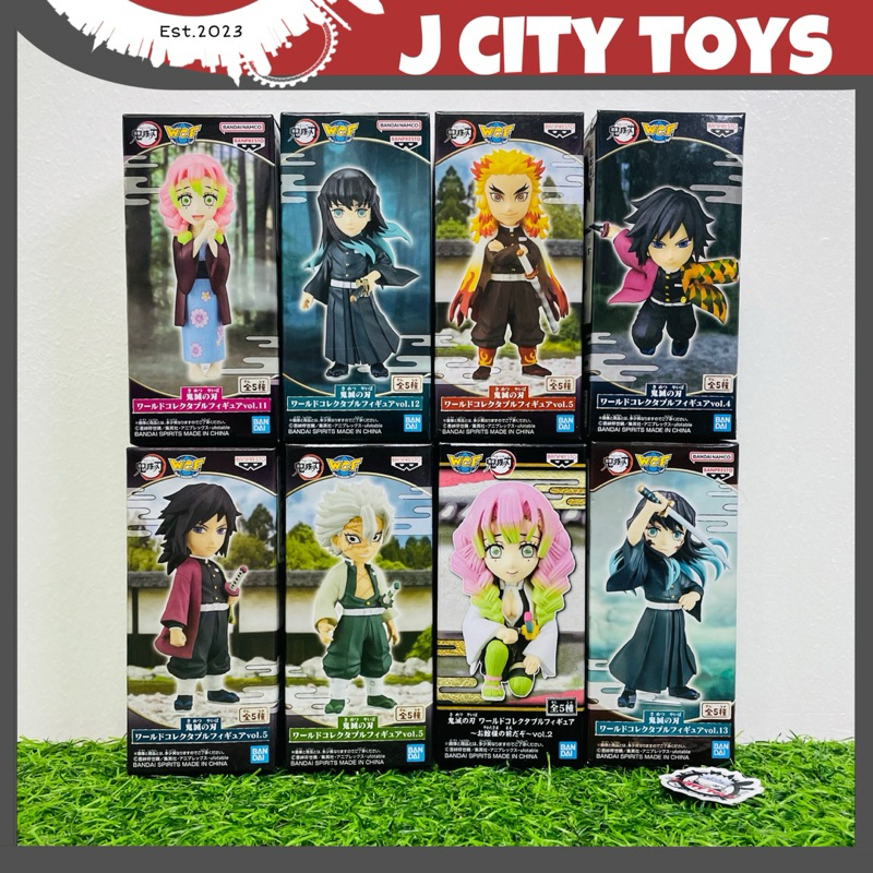 Demon Slayer WCF World Collectible Figure - Hashira Giyu Rengoku ...