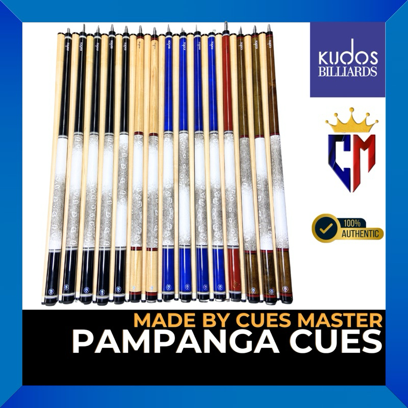 Kudos Billiards PAMPANGA CUE STICK TOP QUALITY BY CUES MASTER | Shopee ...