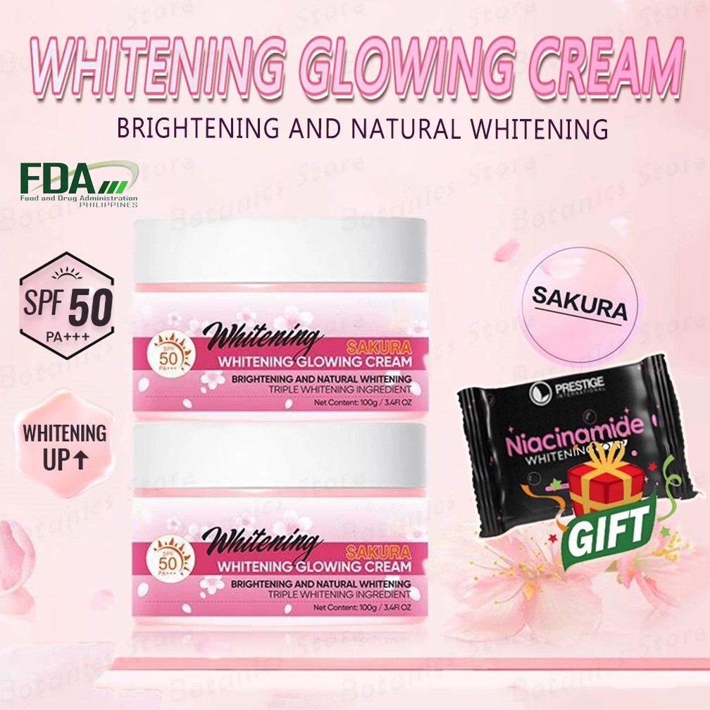 Sakura Facial Cream Niacinamide Glutathione Arbutin Moisturizing ...