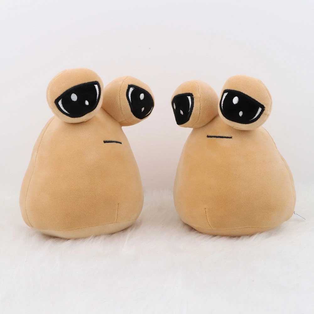 New Year's Toy Alien Pou Plush Toy, Plush Doll For Children Birthday ...
