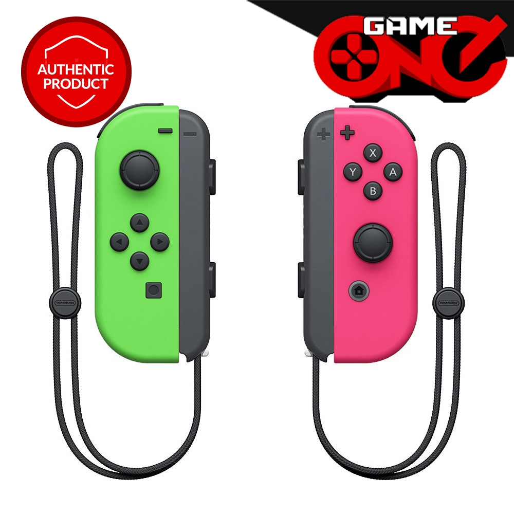 Nintendo Switch Joy-Con [L/R] Neon Green / Pink | Shopee Philippines
