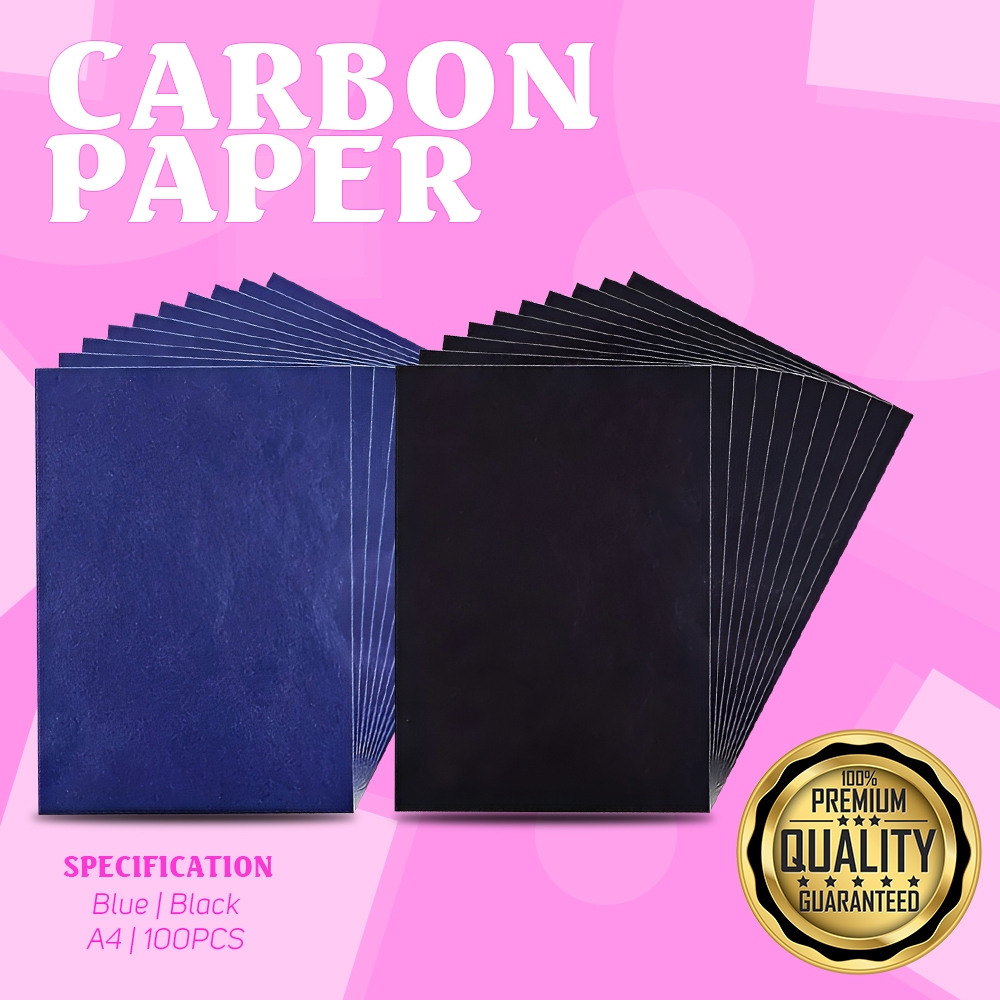 Carbon Paper A4 Size (Blue & Black) | Shopee Philippines