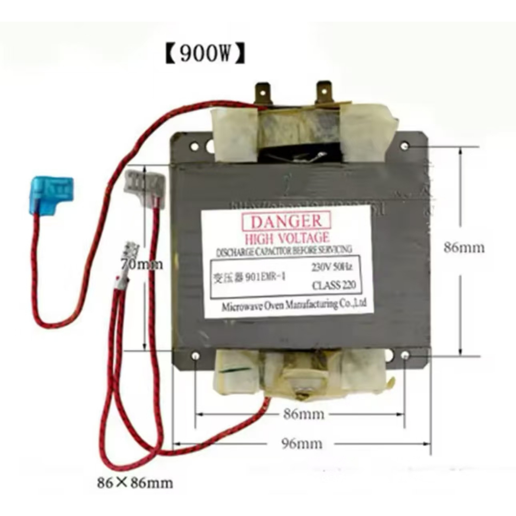 Original Microwave Oven Accessories Microwave Oven Transformer 900W Model 901EMR-1 Universal ...