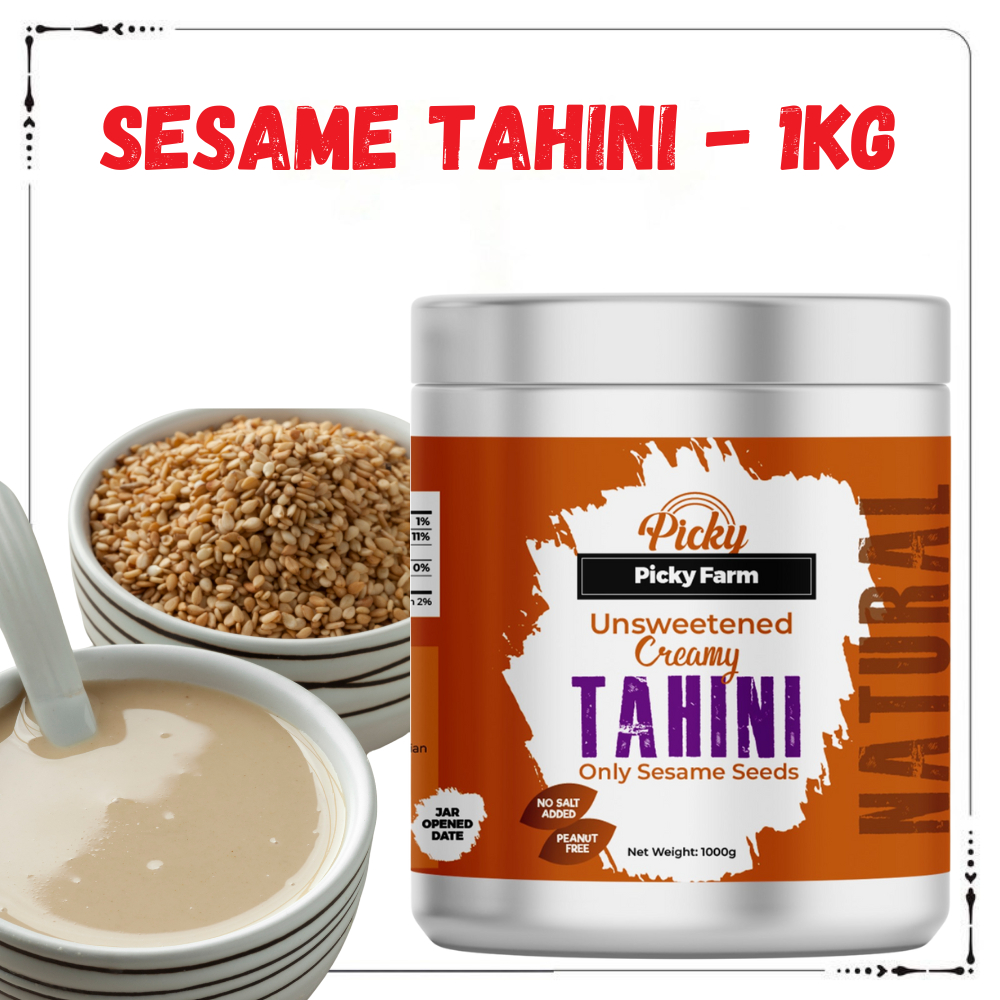 Tahini Paste 1kg | Pure Sesame Tahini 1kg | Shopee Philippines