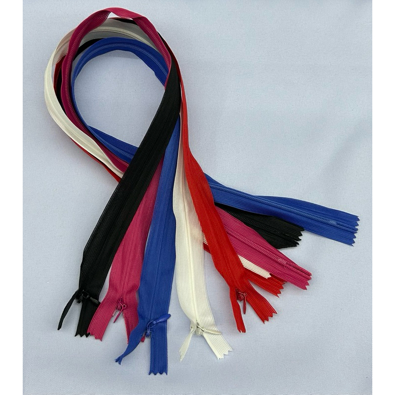 Invisible Zipper/Magic Zipper/Hidden Zipper 22” (sold per pc) | Shopee ...