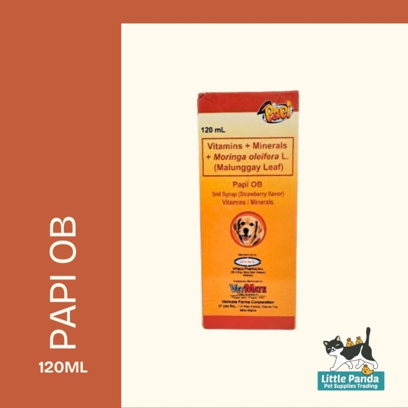PROMO!! Papi OB Vitamin (120ml) | Shopee Philippines