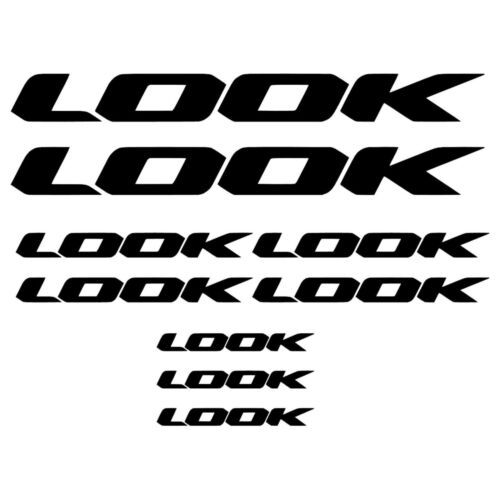 LOOK - KIT Vinyl Decals Stickers Sheet Bike Frame Cycle Cycling Bicycle ...