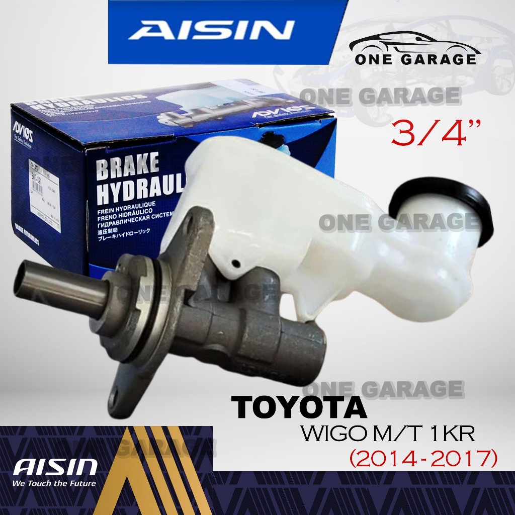 AISIN Brake Master Assembly For TOYOTA WIGO M/T 1KR (2014-2017) 3/4 ...