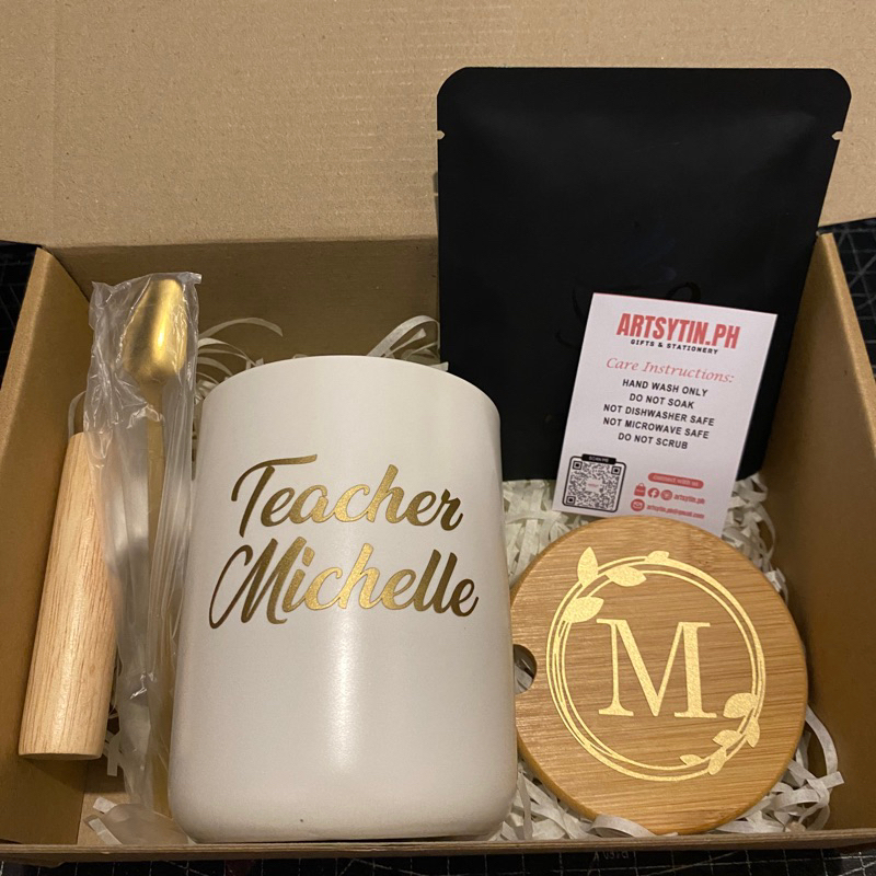 Personalized Nordic Mug with Coffee Drip in a box | Shopee Philippines