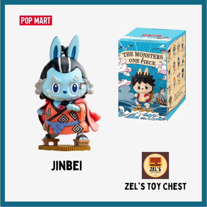 Pop Mart: The Monsters - [JINBEI] One Piece Collab Series | Shopee ...