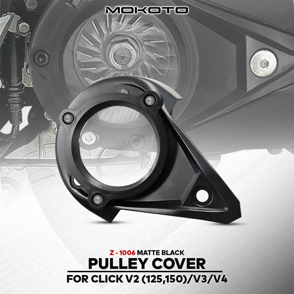 CLICK V2 / CLICK V3 / CLICK V4 PULLEY COVER WITH TRANSPARENT SCREEN ...