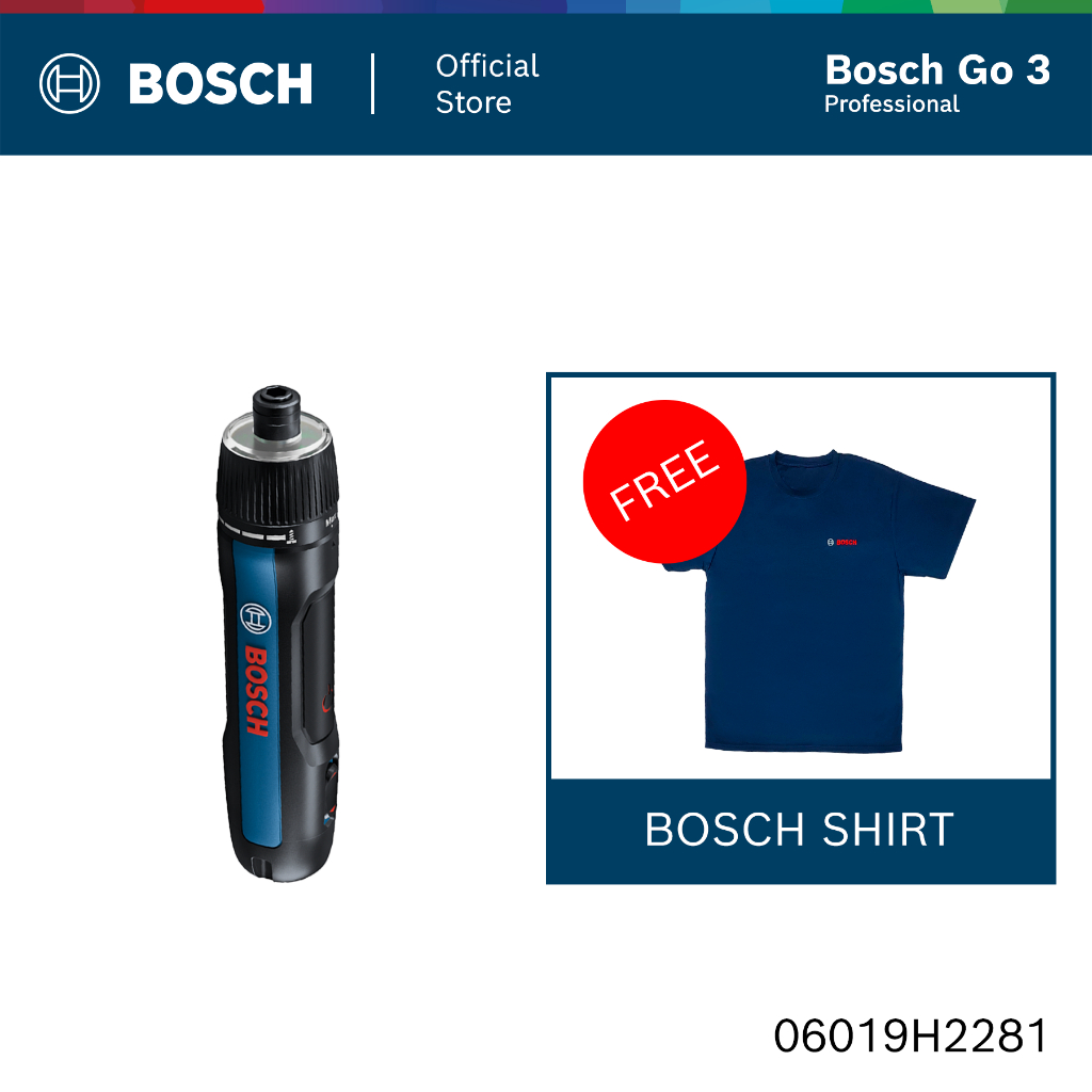 Bosch Power Tools Bosch GO 3 Professional 3.6V Cordless Screwdriver ...
