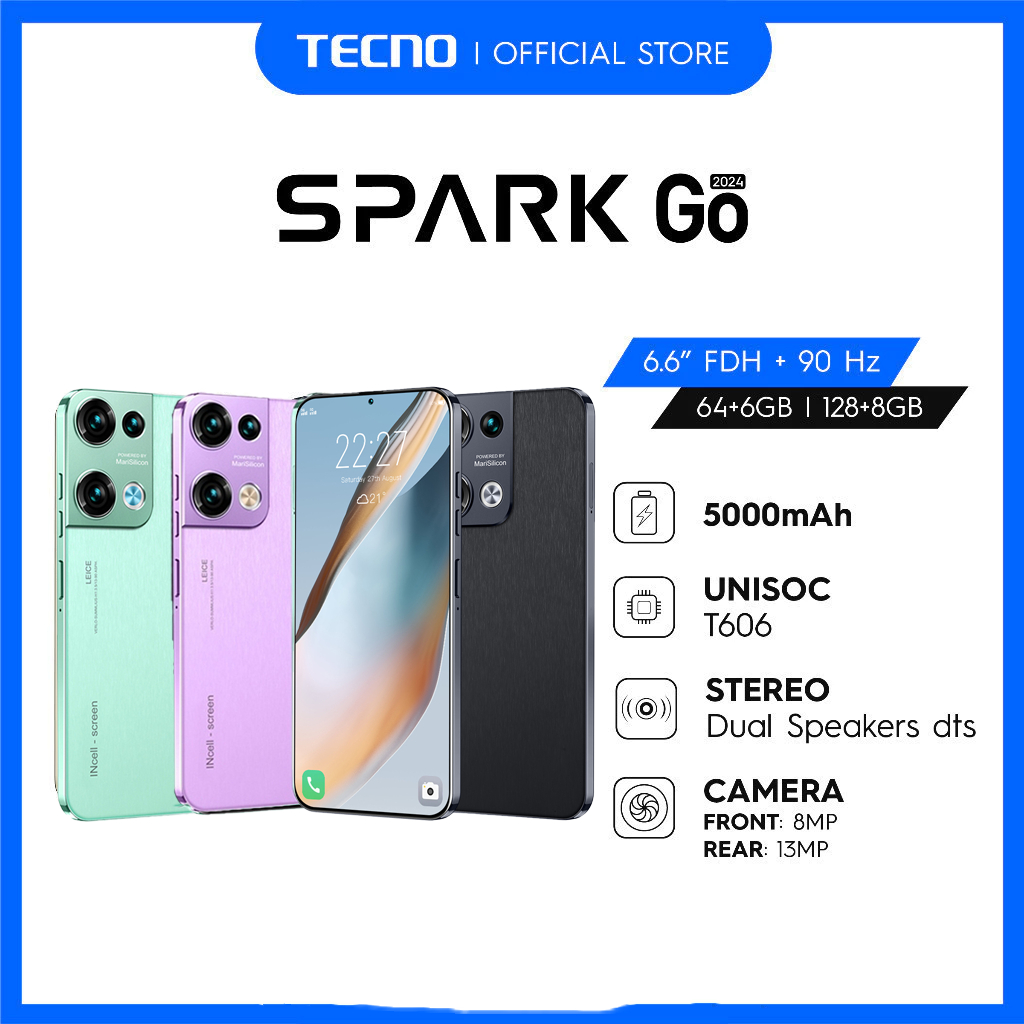CellPhone Spark Go Original 5G smartphone 12GB+512GB Android11 5000mAh ...