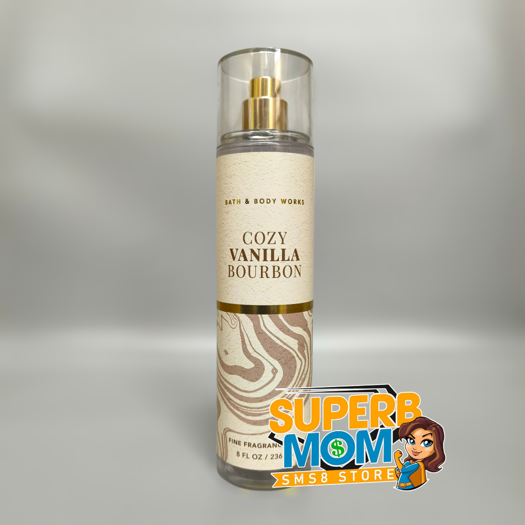 BBW Cozy Vanilla Bourbon Mist 236ml | Shopee Philippines