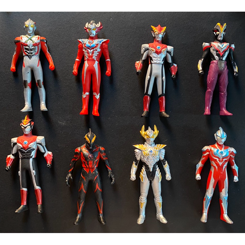 Ultraman set of 8 Bandai 5 inches vinyl | Shopee Philippines