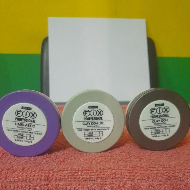 Bench/ Fix Professional Clay Doh 25g | Shopee Philippines