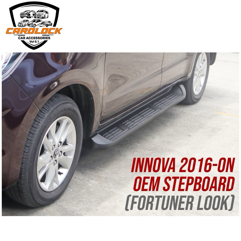 Toyota Innova 2016 - 2025 Stepboard Fortuner Look | Shopee Philippines