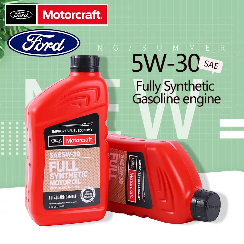 Ford Motorcraft Motor Oil 5W-30 946ml Full Synthetic Ecosport Gasoline ...