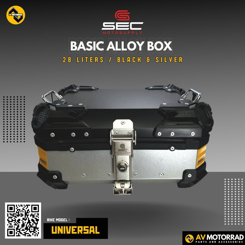 SEC 28L Basic Alloy Top Box | Shopee Philippines