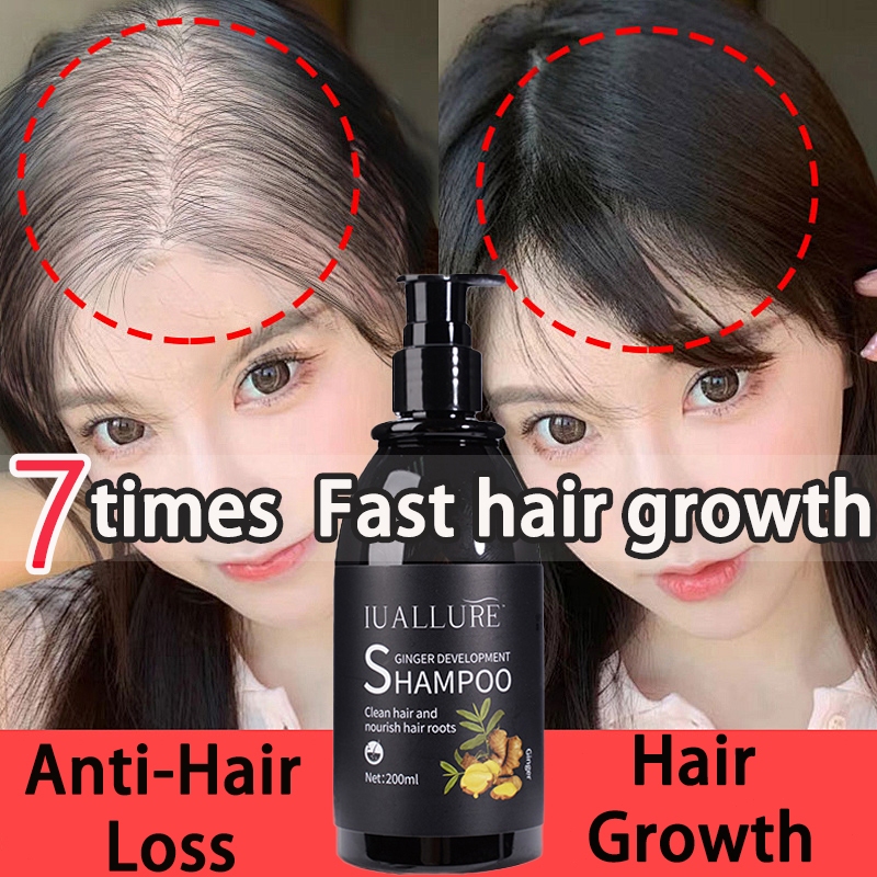 Ginger Shampoo Hair growth Shampoo 200ml Anti dandruff shampoo Oil ...