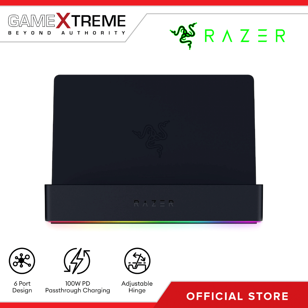 Razer Handheld Dock Chroma - USB Type C 6-in-1 Docking Station | Shopee ...
