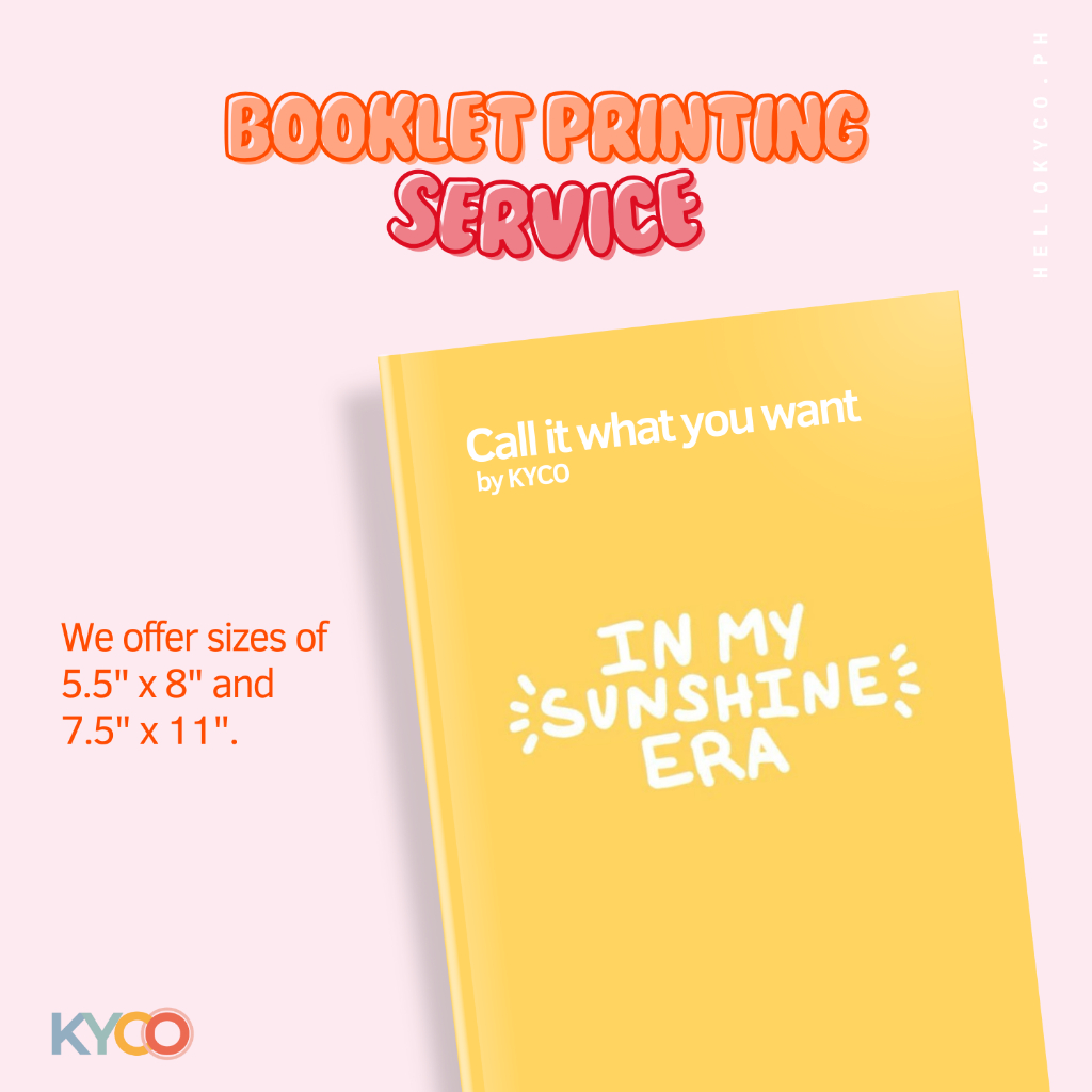 KYCO BOOKLET PRINTING / PREMIUM PRINT / BROCHURES/ YEARBOOKS ...