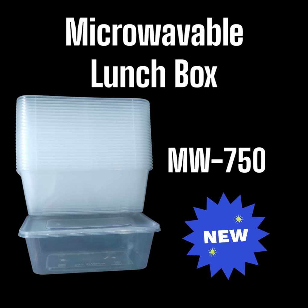 Disposable Plastic Container Microwavable Food Container500/750/1000ml ...