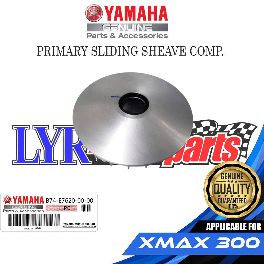 YAMAHA GENUINE PRIMARY SLIDING SHEAVE COMP. FOR XMAX 300 ( B74-E7620-00-00 ) | Shopee Philippines