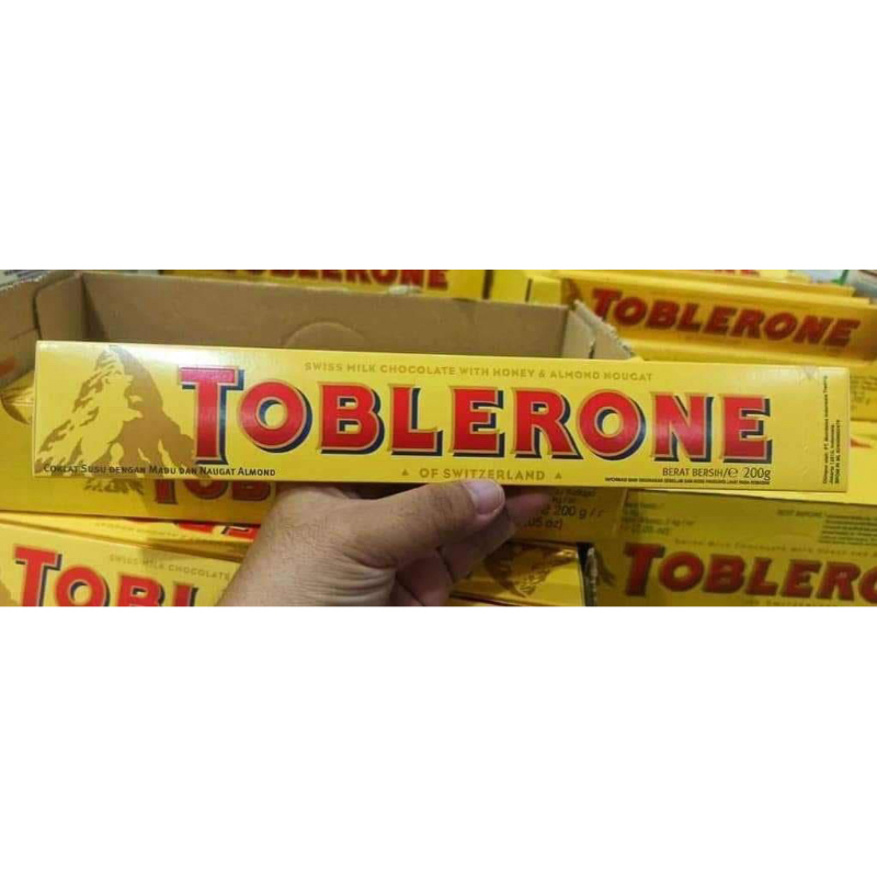 TOBLERONE Classic Chocolate 200g | Shopee Philippines