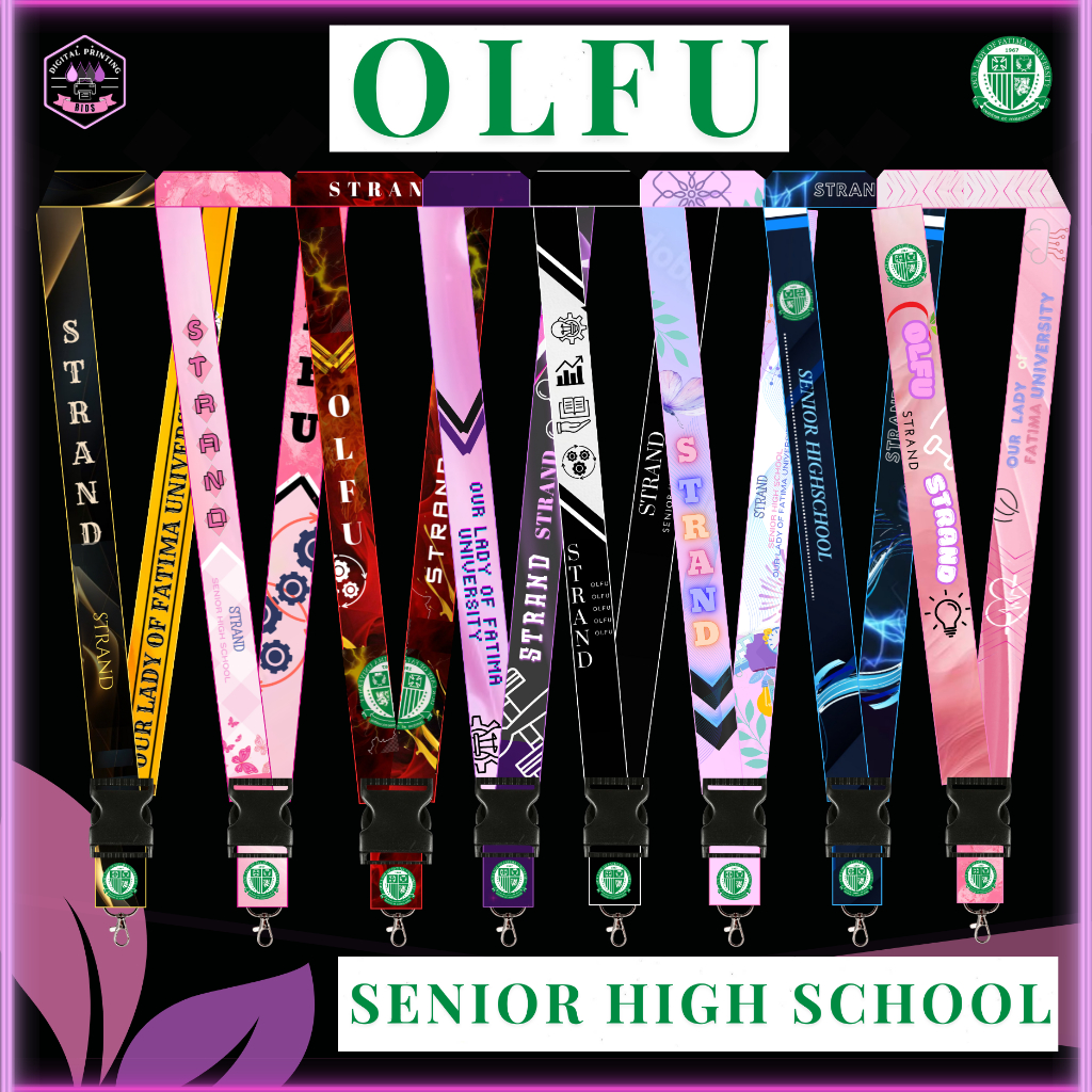 OLFU I SENIOR HIGH SCHOOL (SHS) ID Lace / Lanyard I OUR LADY OF FATIMA ...