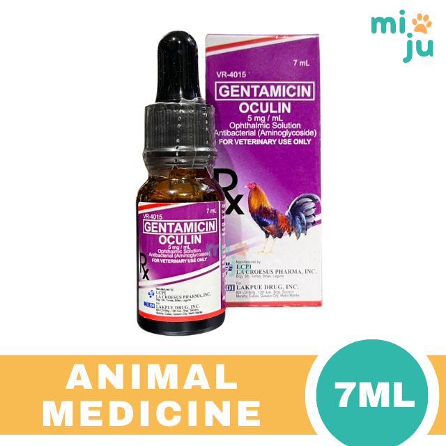 LDI Oculin 7ml - Gentamicin for Animal Use | Shopee Philippines
