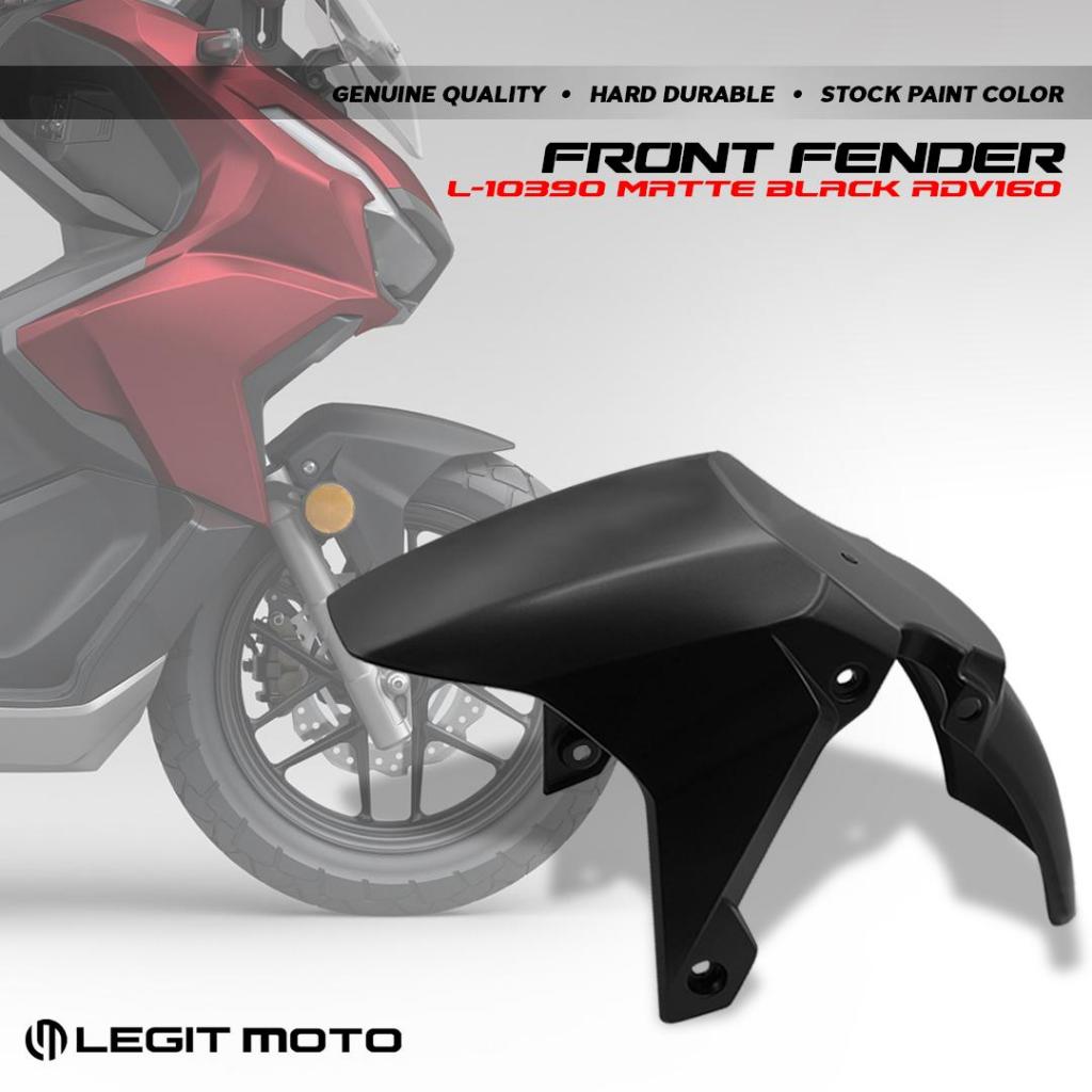 LEGITMOTO ADV 160 FRONT FENDER L-10390 MATTE BLACK FOR HONDA ADV160 ...