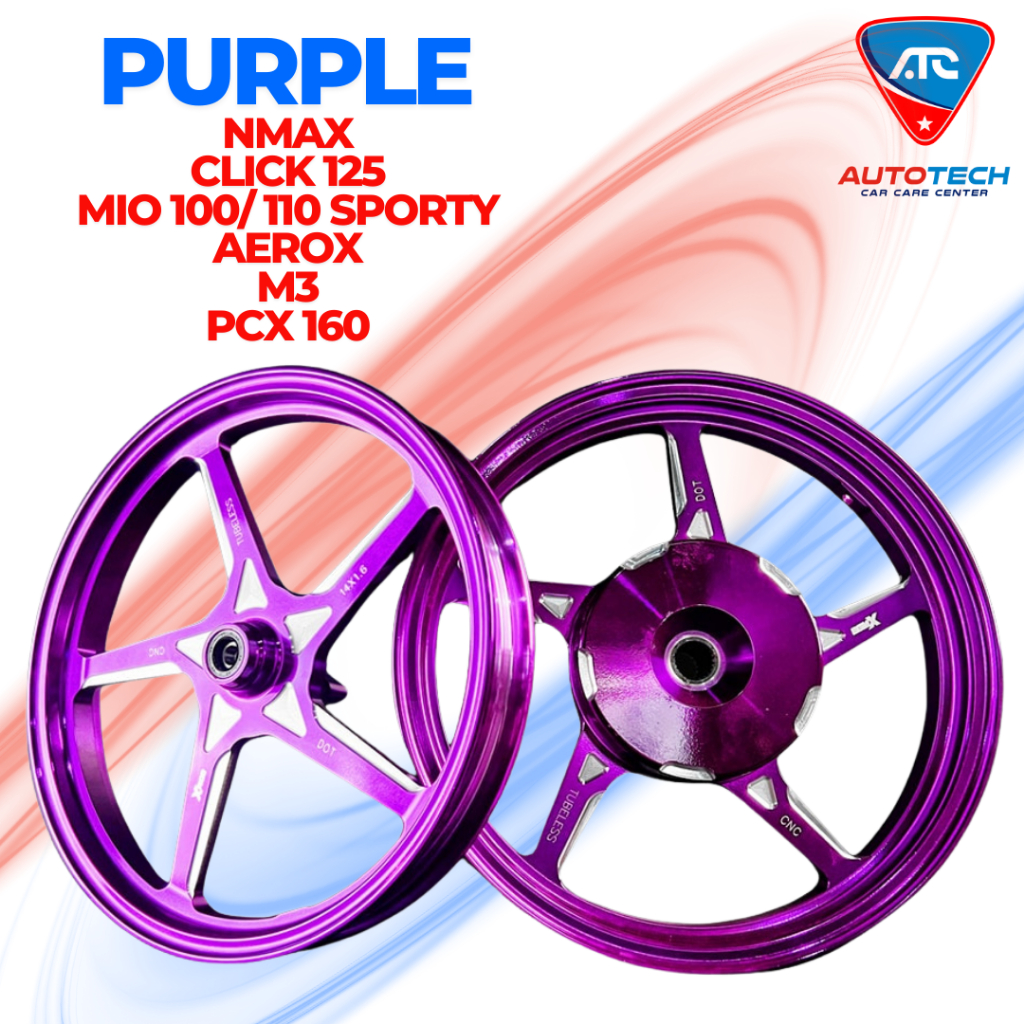 BOM RANGSIT MAGS VELA SLANTED 5 SPOKES CLICK 125 MIOi125 MIO110 ...