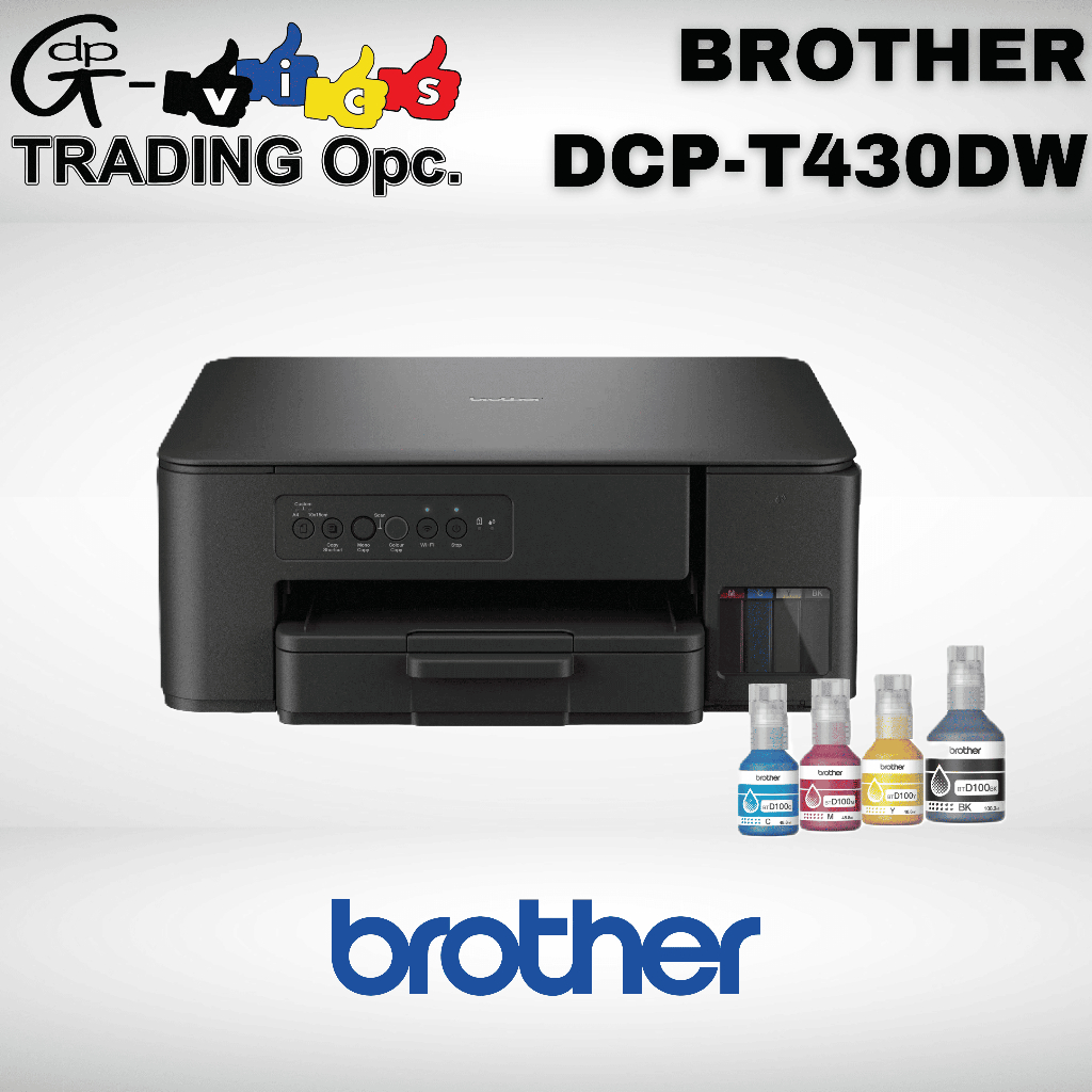 BROTHER DCP-T430W Ink Tank Printer | Shopee Philippines