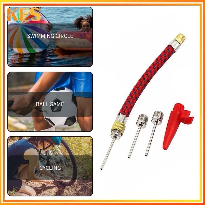 Inflating Needle Basketball Ball Pump Pin Set Needles Hose Sports Ball ...