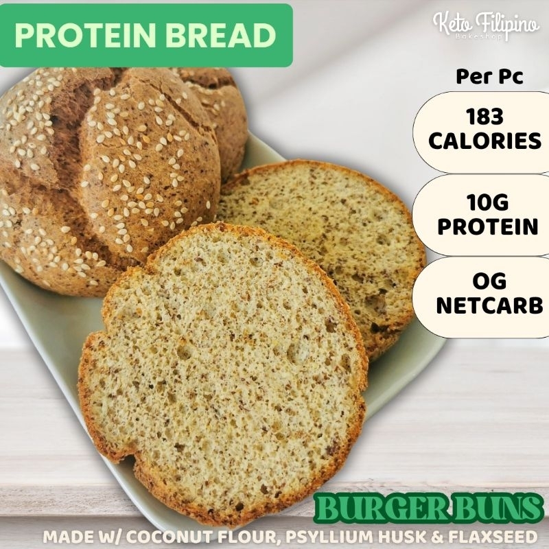 Burger Buns - High Protein Gluten Free | Shopee Philippines