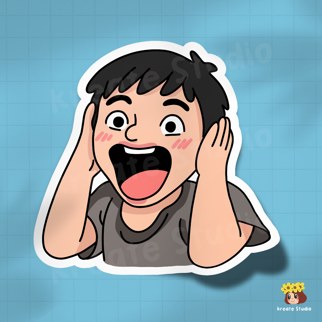 TITIKMAN MEME STICKER | Witty Funny Relatable Cute Laminated Waterproof ...