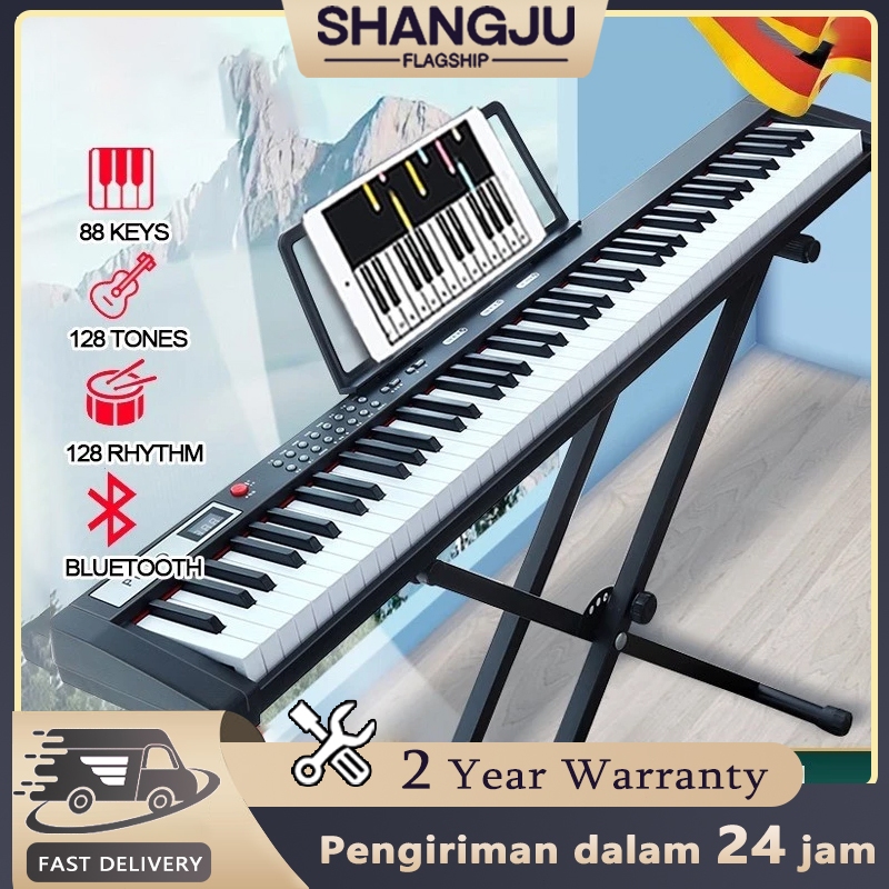 88-Key Portable Electronic piano Heavy Hammer keyboard Multi-functional ...