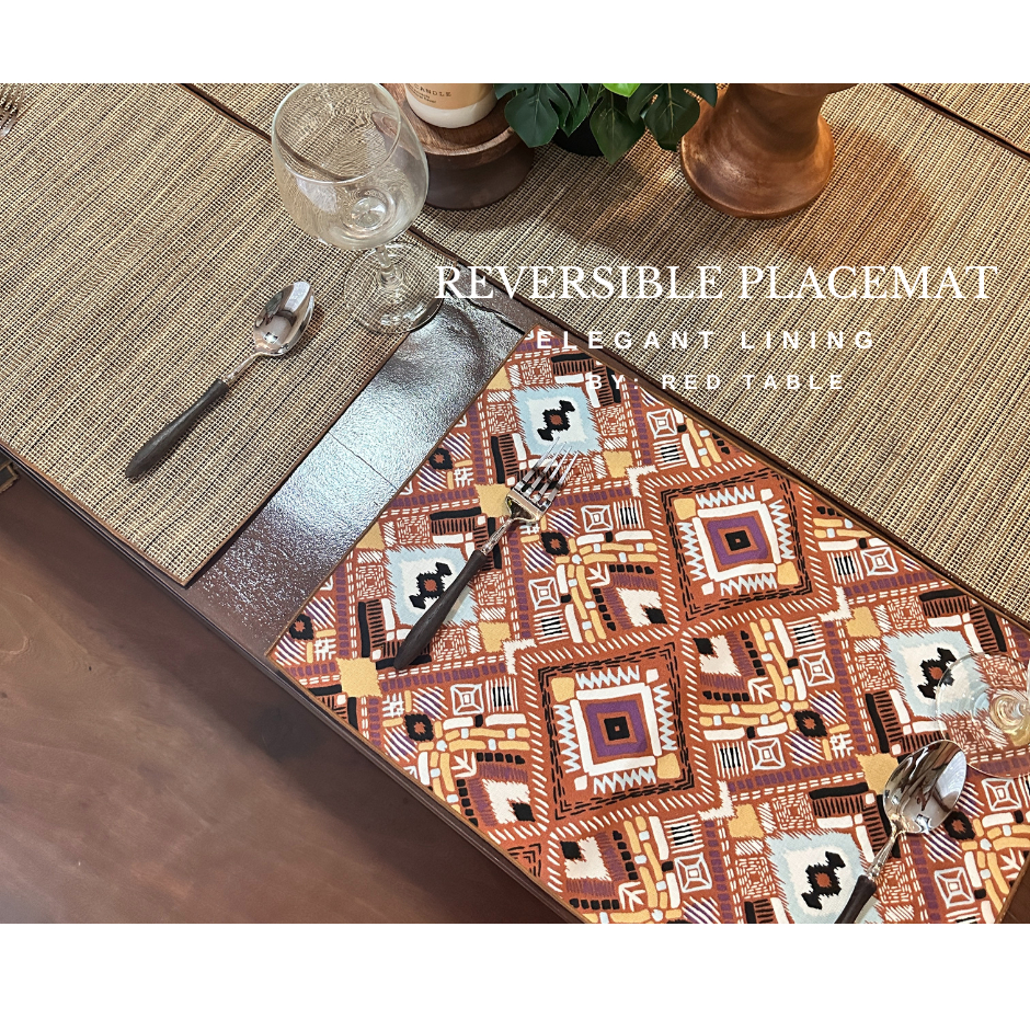 Reversible Placemat , Designer Placemat, Elegant Placemat Water proof ...