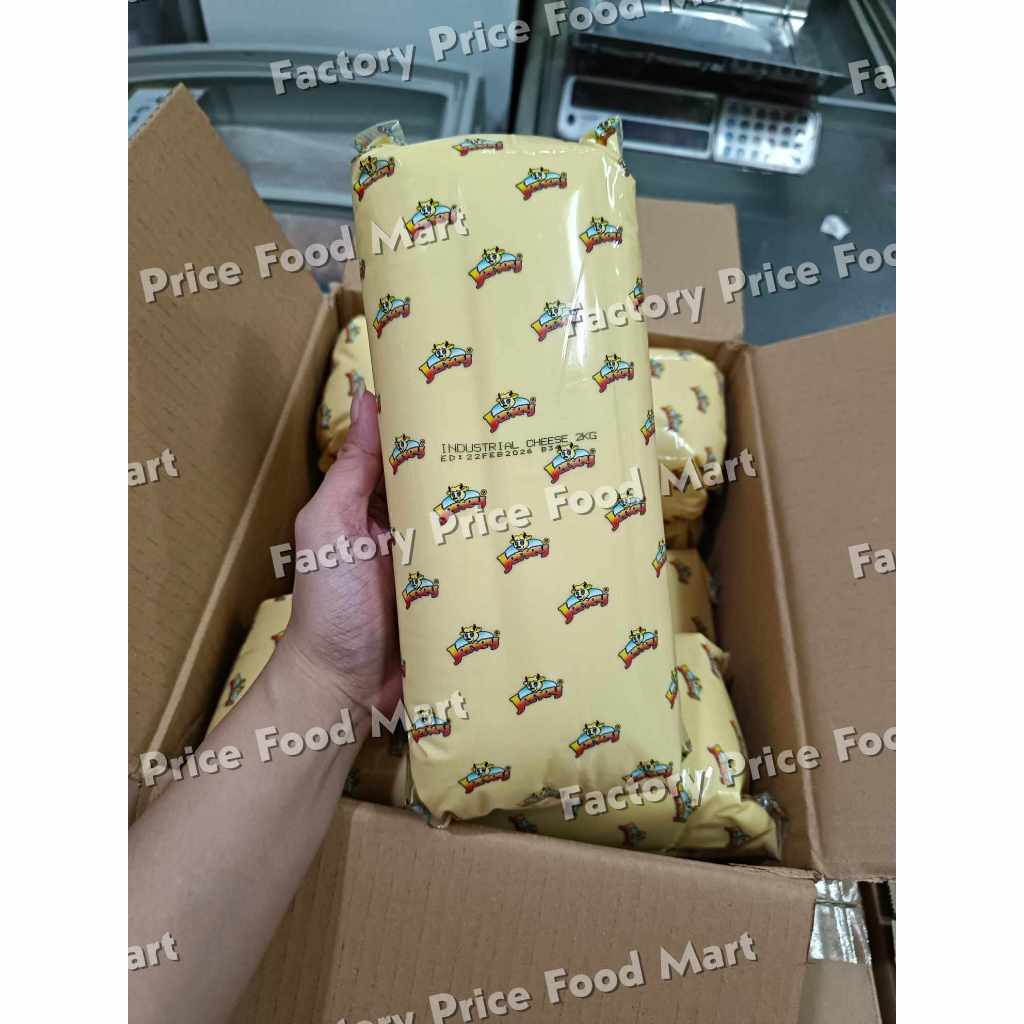 Jersey Industrial Cheese Block 2kg (Exp: April 10, 2026) | Shopee ...