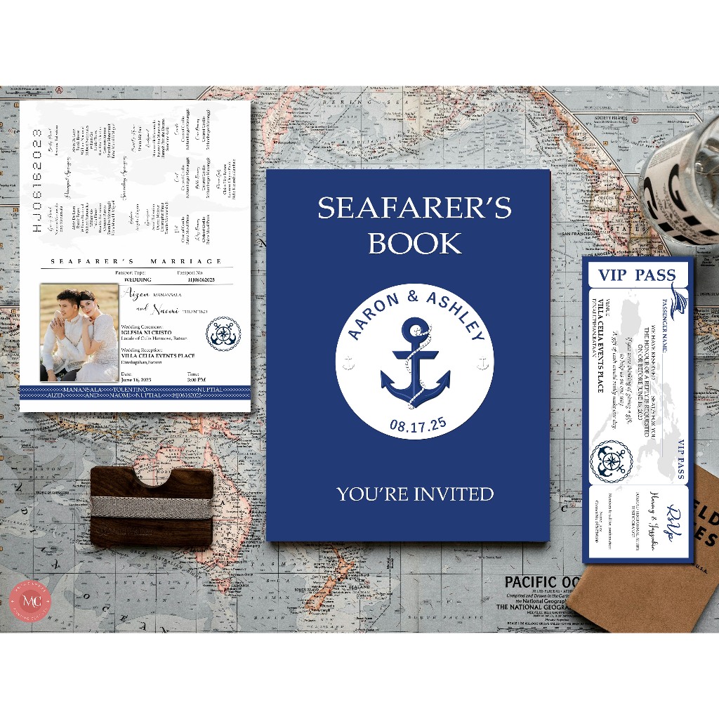 SEAMANS BOOK INVITATION / SEAFARERS IDENTIFICATION INVITATION BOOKLET ...